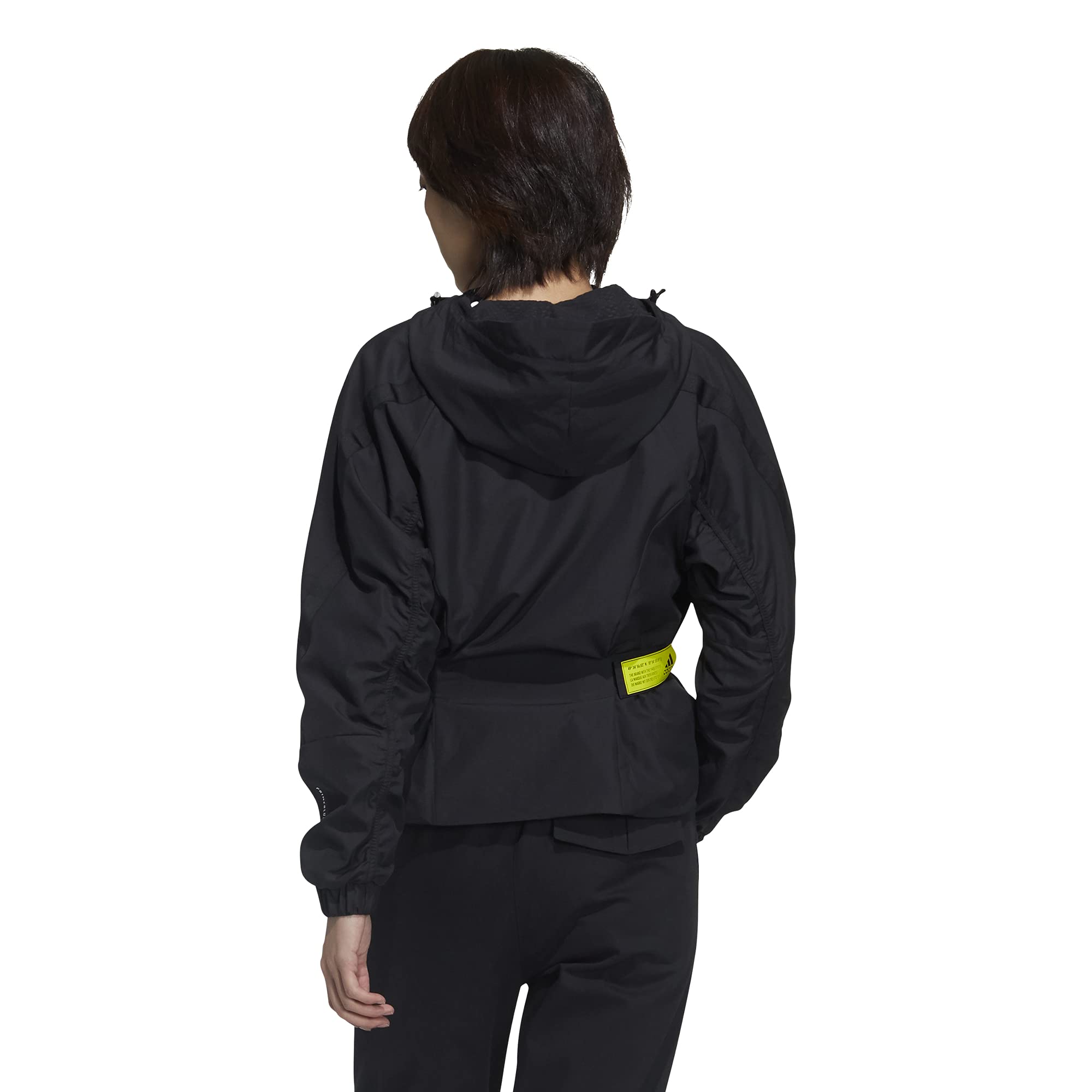 adidas,Womens,W.N.D. Jacket,Black/Black,Small