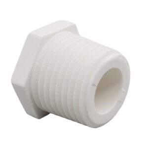 XtremeAmazing 1/2 Inch Water Heater Drain Plug for RV Camper and Atwood Water Heaters White 11630 91857 Pack of 12