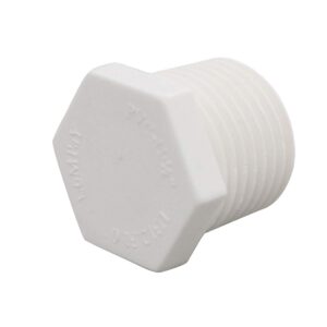 XtremeAmazing 1/2 Inch Water Heater Drain Plug for RV Camper and Atwood Water Heaters White 11630 91857 Pack of 12