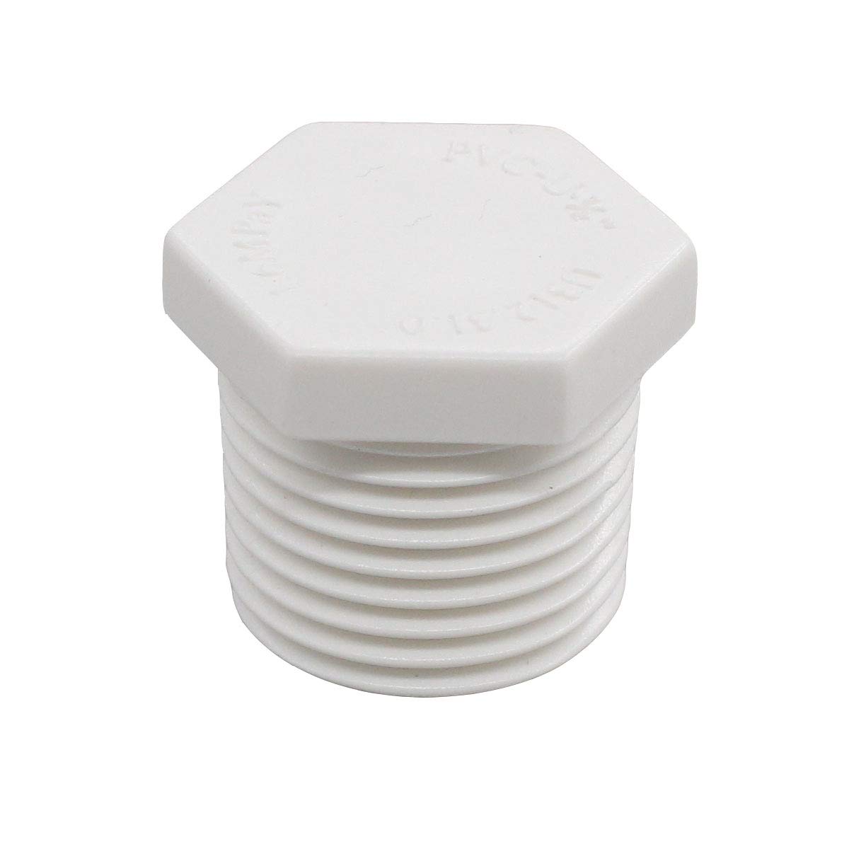 XtremeAmazing 1/2 Inch Water Heater Drain Plug for RV Camper and Atwood Water Heaters White 11630 91857 Pack of 12