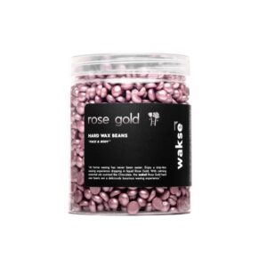 wakse mini rose gold hard wax beans (4.8 oz)