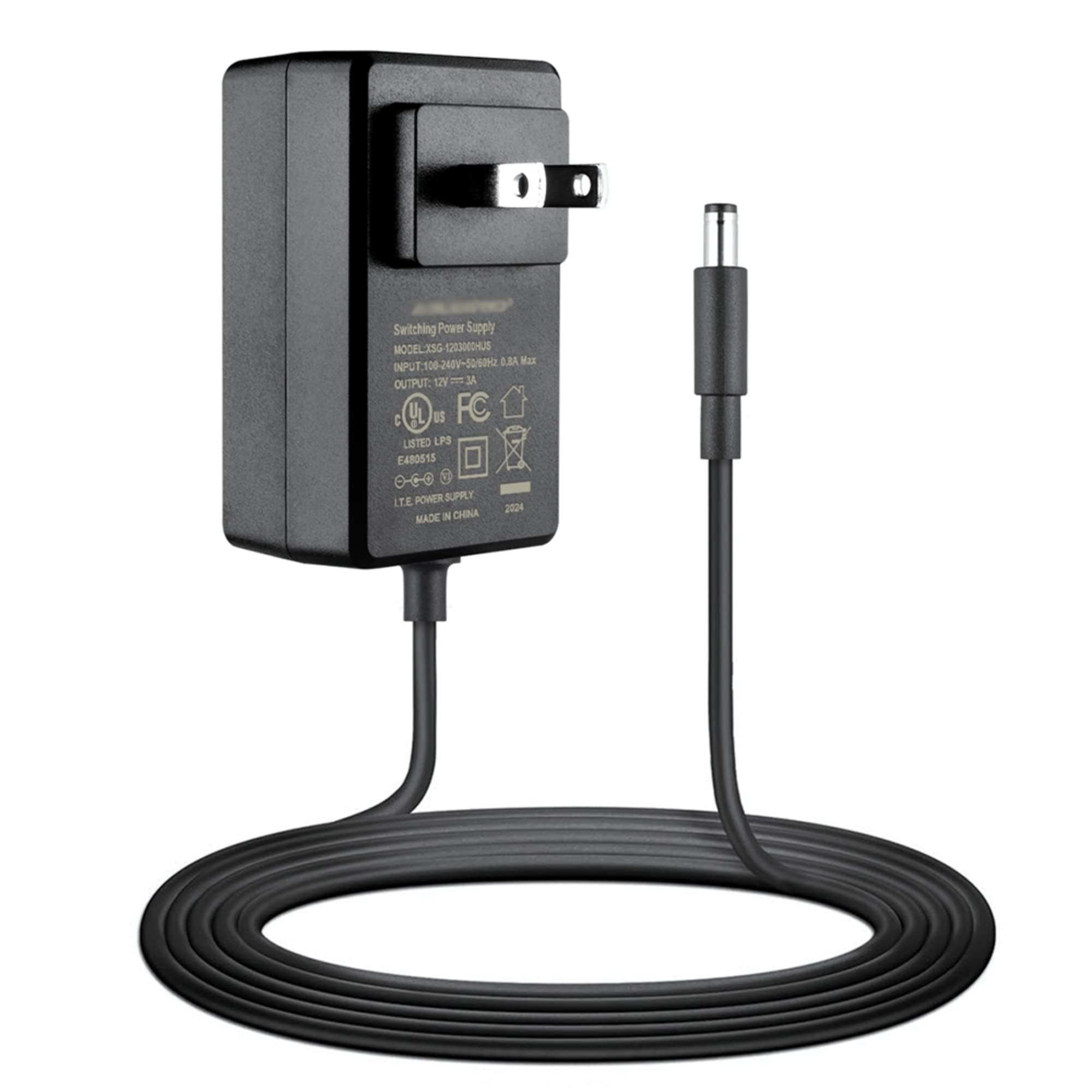 PKPOWER AC Adapter Charger for Audio-Technica AT-LP120XUSB SV Direct Drive Turntable Analog Power Supply Cord Mains PSU