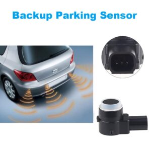 JDMON Compatible with 4Pcs Reverse Backup Parking Sensor Chevy Cadillac GMC Silverado1500 Avalanche Tahoe Escalade Rear Assist Parking Sensor Replaces 15239247,25961321,25962147,20908127,25961317