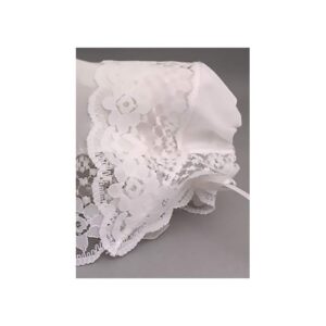 Glorious Lace Keepsake Irish Handkerchief Bonnet