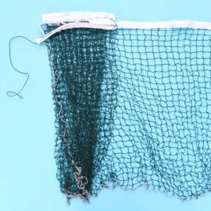 Garneck 25FT Badminton Training Net,Nylon Braided Mesh Portable Sports Net for Volleyball Tennis Soccer Pickleball