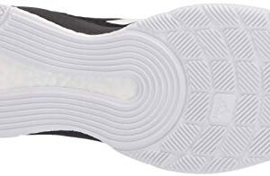 adidas Women's Crazyflight Volleyball Shoe, Black/White/Black, 8