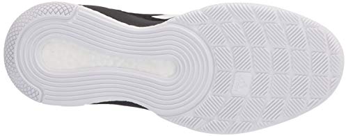 adidas Women's Crazyflight Volleyball Shoe, Black/White/Black, 8