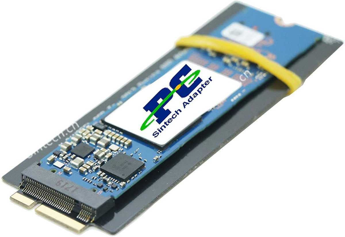 Sintech M2(NGFF) SATA SSD Card,for Upgrade 24Pin 2012 Year MacBook PRO Retina SSD (Fit M.2 SATA 2280 SSD,Not Fit M.2 nVME SSD)