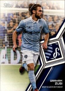 2018 topps mls #141 graham zusi nm-mt sporting kansas city soccer