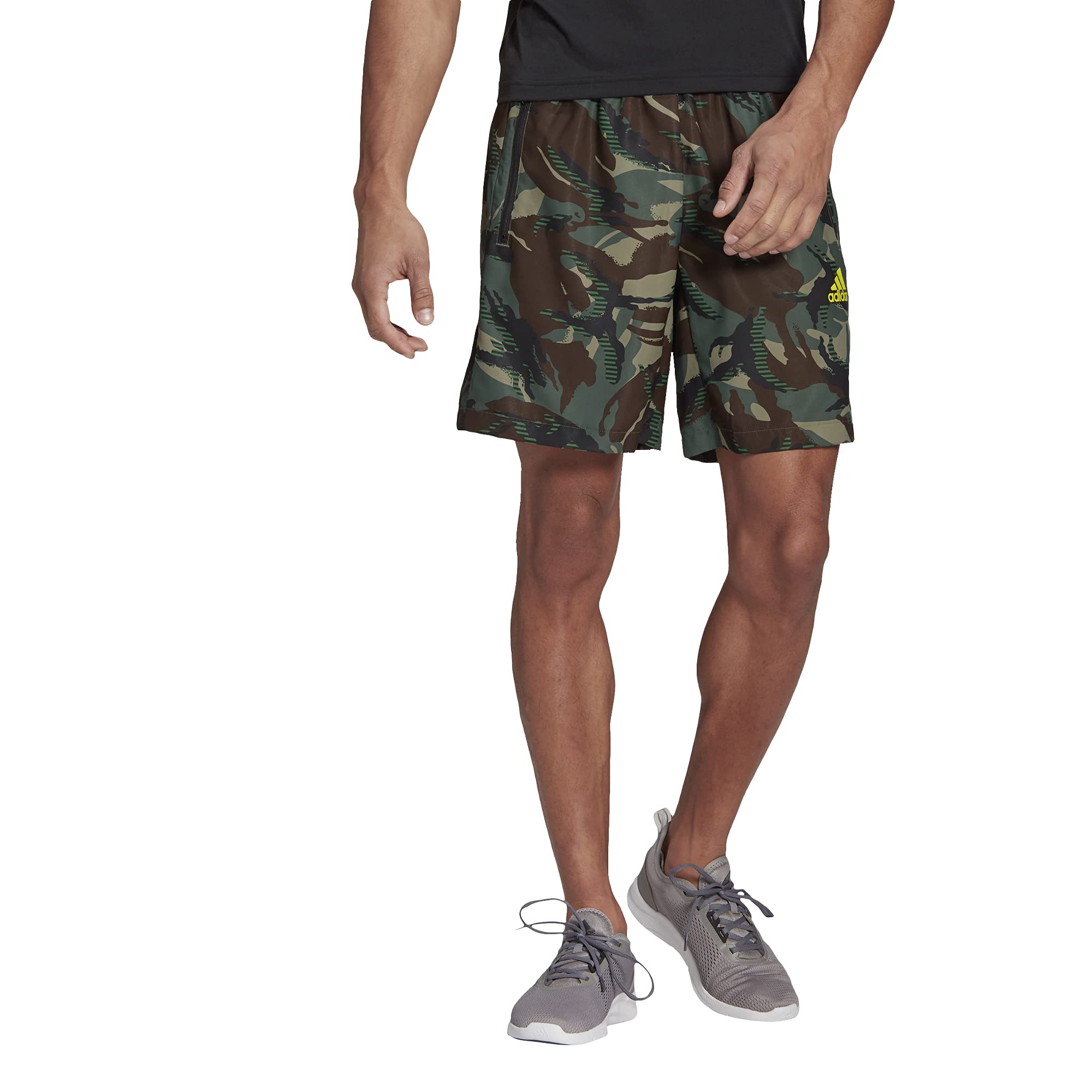 adidas,Mens,Camo Shorts,Legacy Green,X-Large