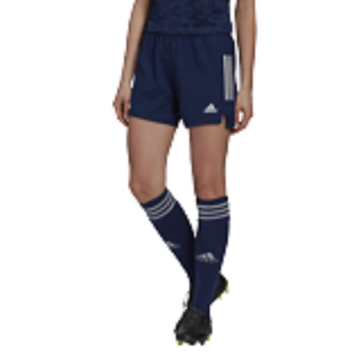 adidas Women's Condivo 21 Shorts, Team Navy Blue/White, Small