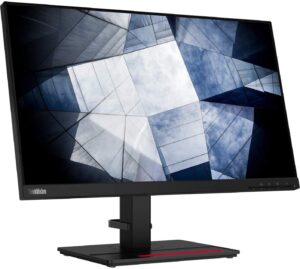 lenovo thinkvision p24q-20 23.8" wqhd wled lcd monitor - 16:9 - raven black - 24" class - in-plane switching (ips) technology - 2560 x 1440-16.7 million colors - 300 nit typical - 4 ms ext