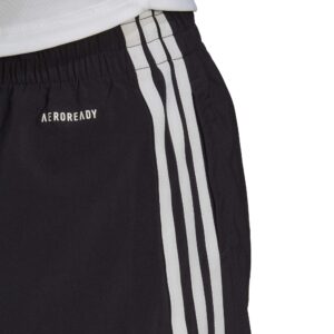 adidas,womens,3-Stripes Woven Shorts,Black/White,Medium