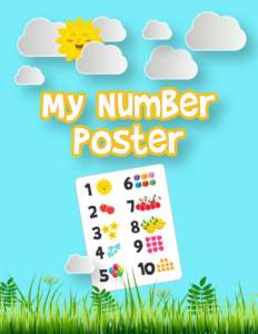 my number poster