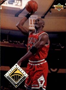 1993-94 upper deck #438 michael jordan bt nba basketball trading card chicago bulls