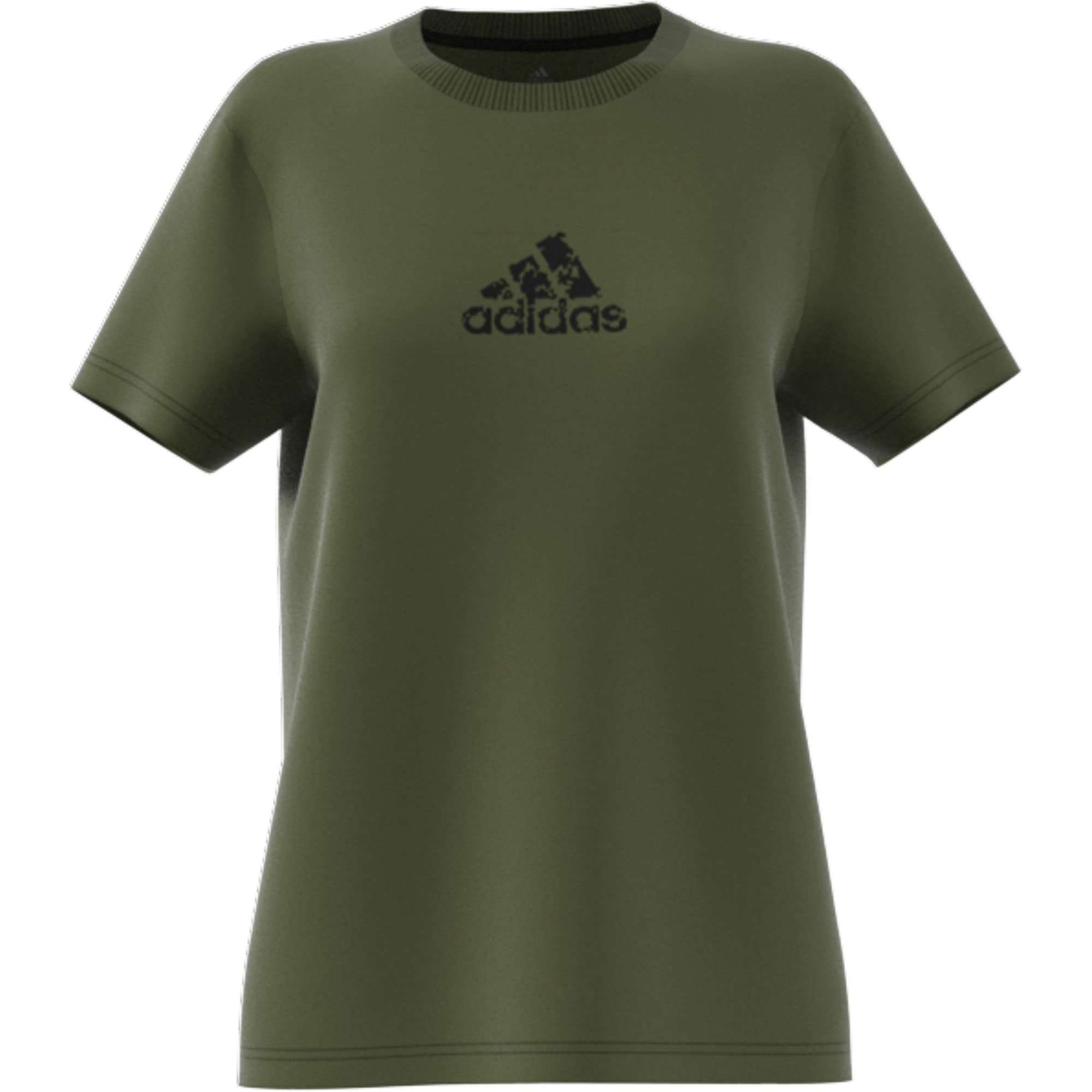 adidas womens Brand Icons Tee Wild Pine X-Small