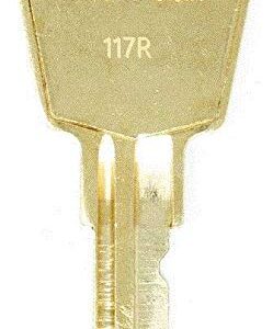 HON 117R Replacement Keys: 2 Keys