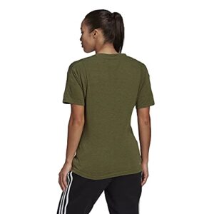 adidas womens Win 2.0 Tee Wild Pine Melange Small