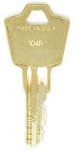 hon 104r replacement keys: 2 keys