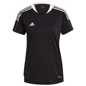 adidas womens tiro 21 training jersey black small