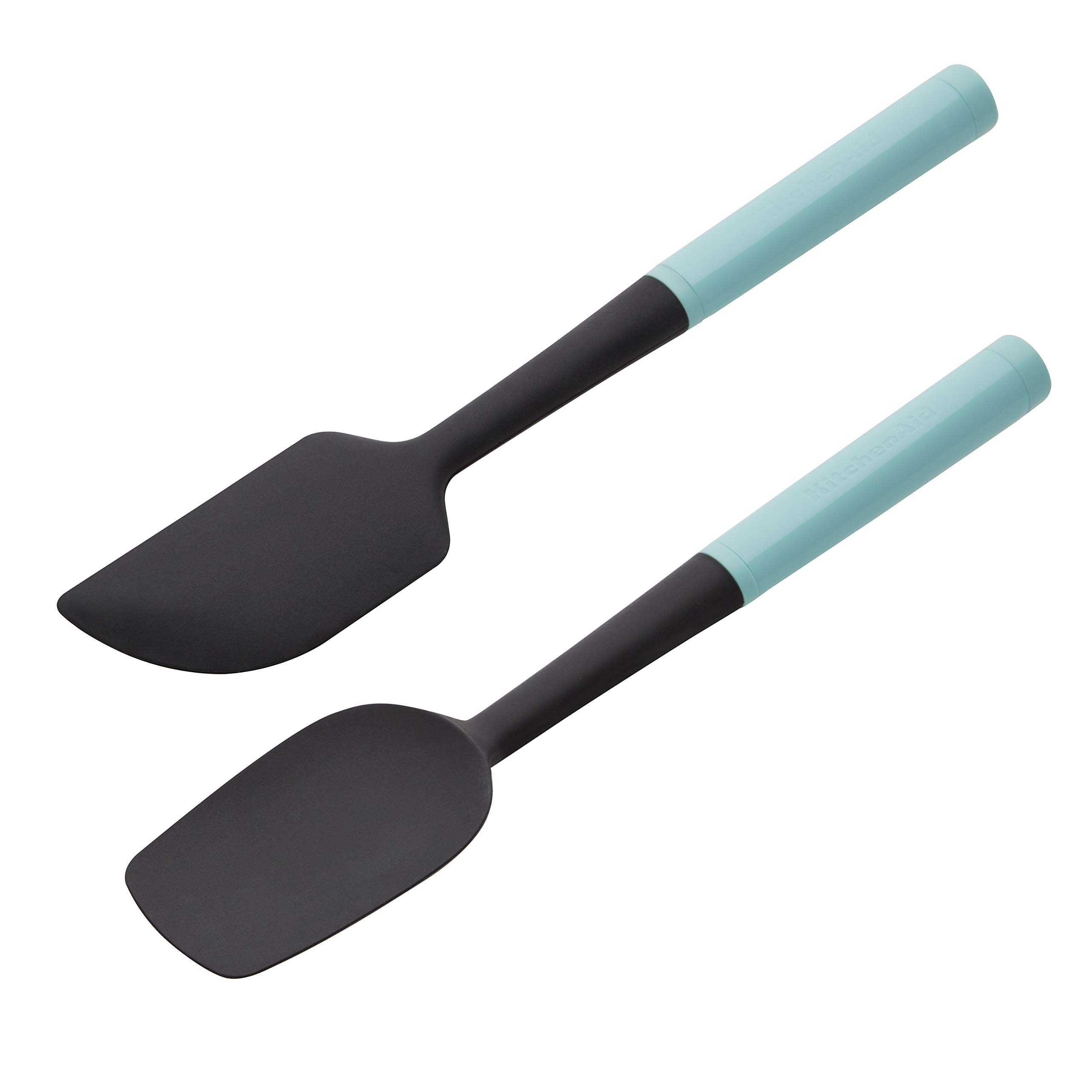 KitchenAid KQ437OHAQA Universal Spatula Set, 2-Piece, Aqua