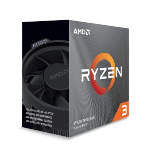 amd ryzen 3 3300x 4-core, 8-thread unlocked desktop processor with wraith stealth cooler