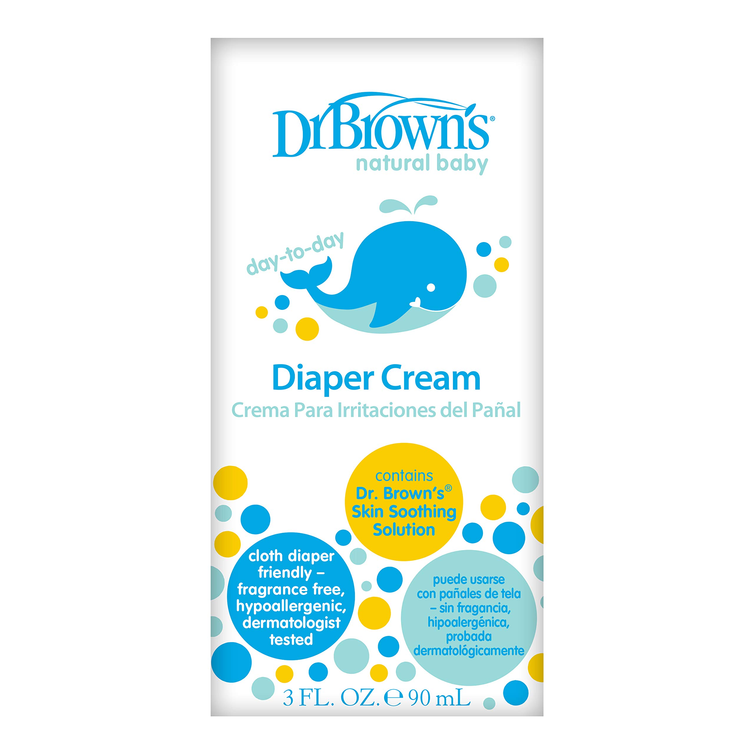 Dr. Brown's Natural Baby Diaper Cream , 3 Fl Oz