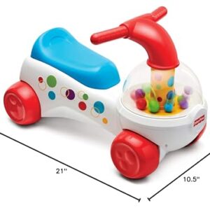 Fisher Price Ride-On Classic Pop-Corn Popper – Balls POP as You Ride! Ages 1-3