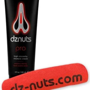 dznuts Men's Pro Chamois Cream 1 Pack + Towel