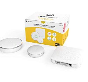 Airthings 4200 House Kit, Radon, Mold Risk & Indoor Air Quality Monitoring System, Multi-Room