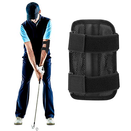 Ymiko Golf Swing Training Aid,Straight Arm Golf Training Aid for Elbow Posture Correction Brace of Golf Swing for Beginner Training of Men and Women