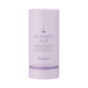 drybar blonde ale vibrance boosting brightening powder | great for blonde, gray, white and highlighted hair (6 packets)