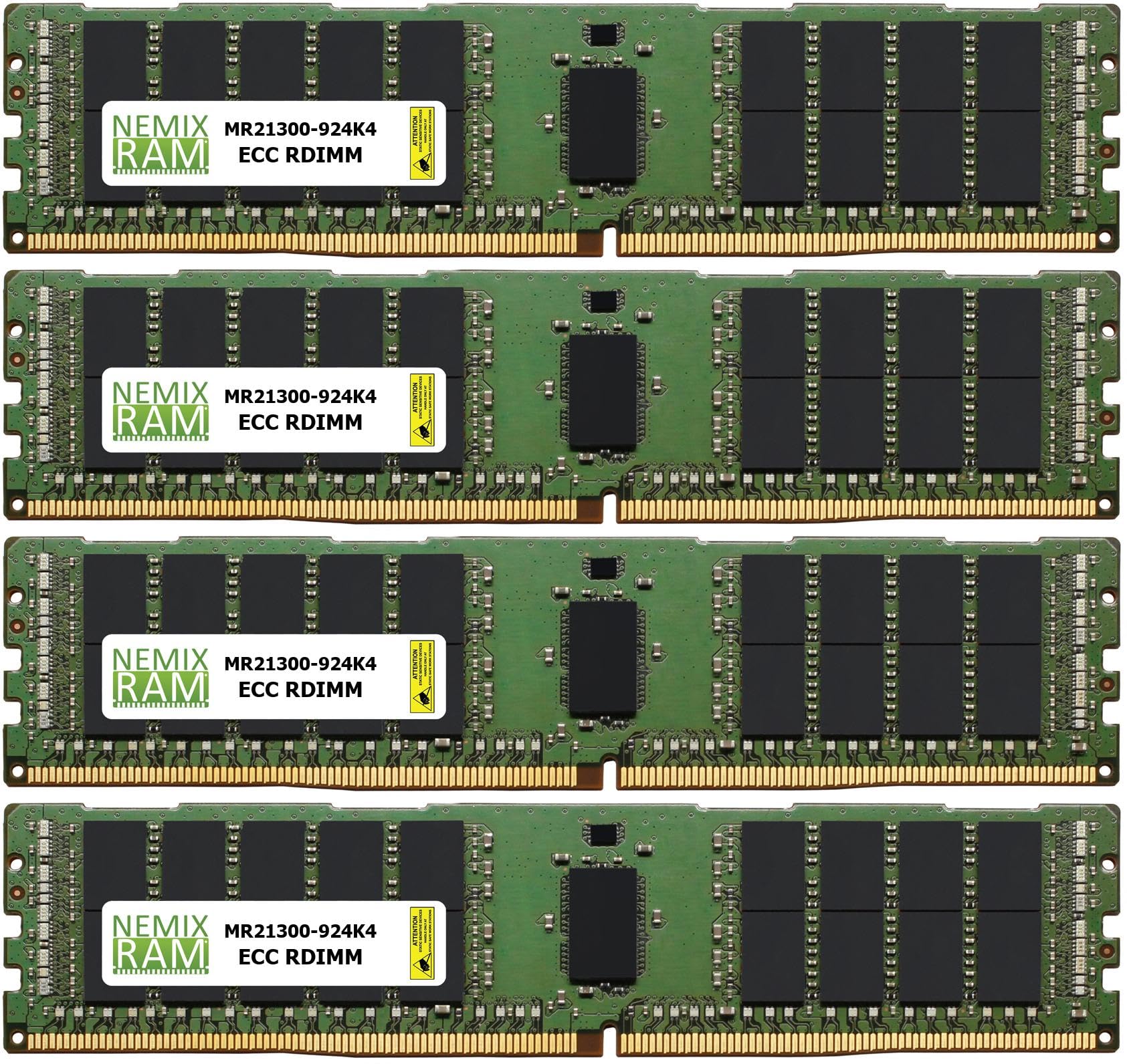 256GB 4x64GB DDR4-2666 PC4-21300 2Rx4 RDIMM ECC Registered Memory by NEMIX RAM