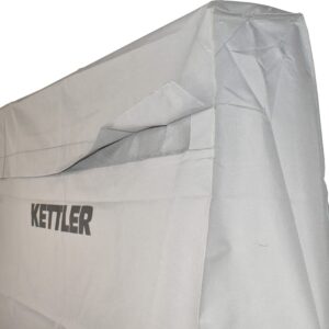 KETTLER Heavy-Duty Weatherproof Indoor/Outdoor Table Tennis Table Cover, Grey (7033-100)