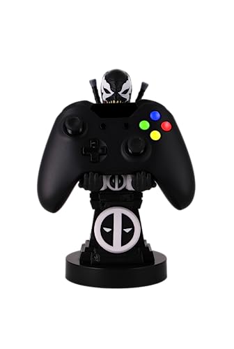 Cable Guys - Deadpool "Back In Black" Venom Accessory Holder for Gaming Controllers and Smartphones (Electronic Games////)