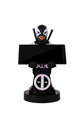 Cable Guys - Deadpool "Back In Black" Venom Accessory Holder for Gaming Controllers and Smartphones (Electronic Games////)