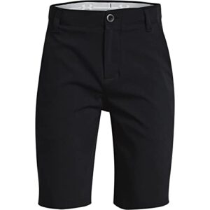 under armour boys showdown shorts , black (001)/halo gray , x-large