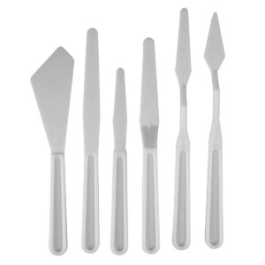 plastic palette knife set by artist's loft, 6 count