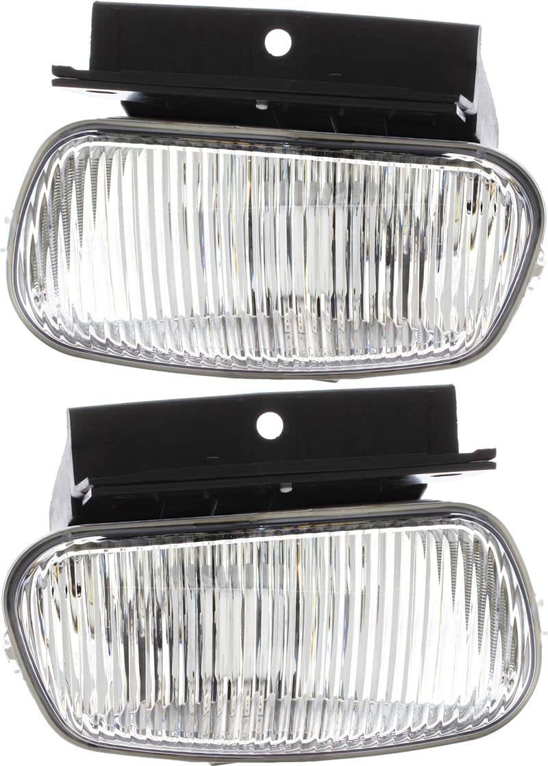 Compatible with Ford Ranger Fog Lights Lamps Set 1998 1999 2000 Driver and Passenger Side