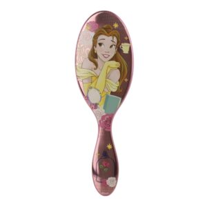 Wet Brush Disney Original Detangler Brush Princess Wholehearted - Rapunzel, Silver - All Hair Types - Ultra-Soft IntelliFlex Bristles Glide Through Tangles with Ease