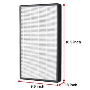 TOSOT Air Purifier KJ350G Replacement Filter Set- Medical Grade True HEPA H13 Filter (2Packs)