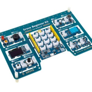 seeed studio Grove Beginner Kit for Arduino, Arduino Starter Kit All-in-one for STEAM Teaching, Arduino UNO Compatible Board with 10 Sensors and 12 Projects with Free Course.