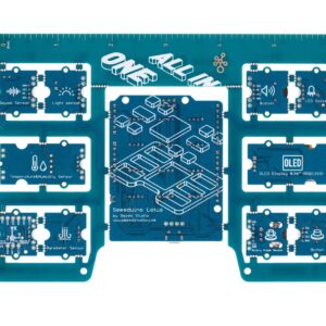 seeed studio Grove Beginner Kit for Arduino, Arduino Starter Kit All-in-one for STEAM Teaching, Arduino UNO Compatible Board with 10 Sensors and 12 Projects with Free Course.