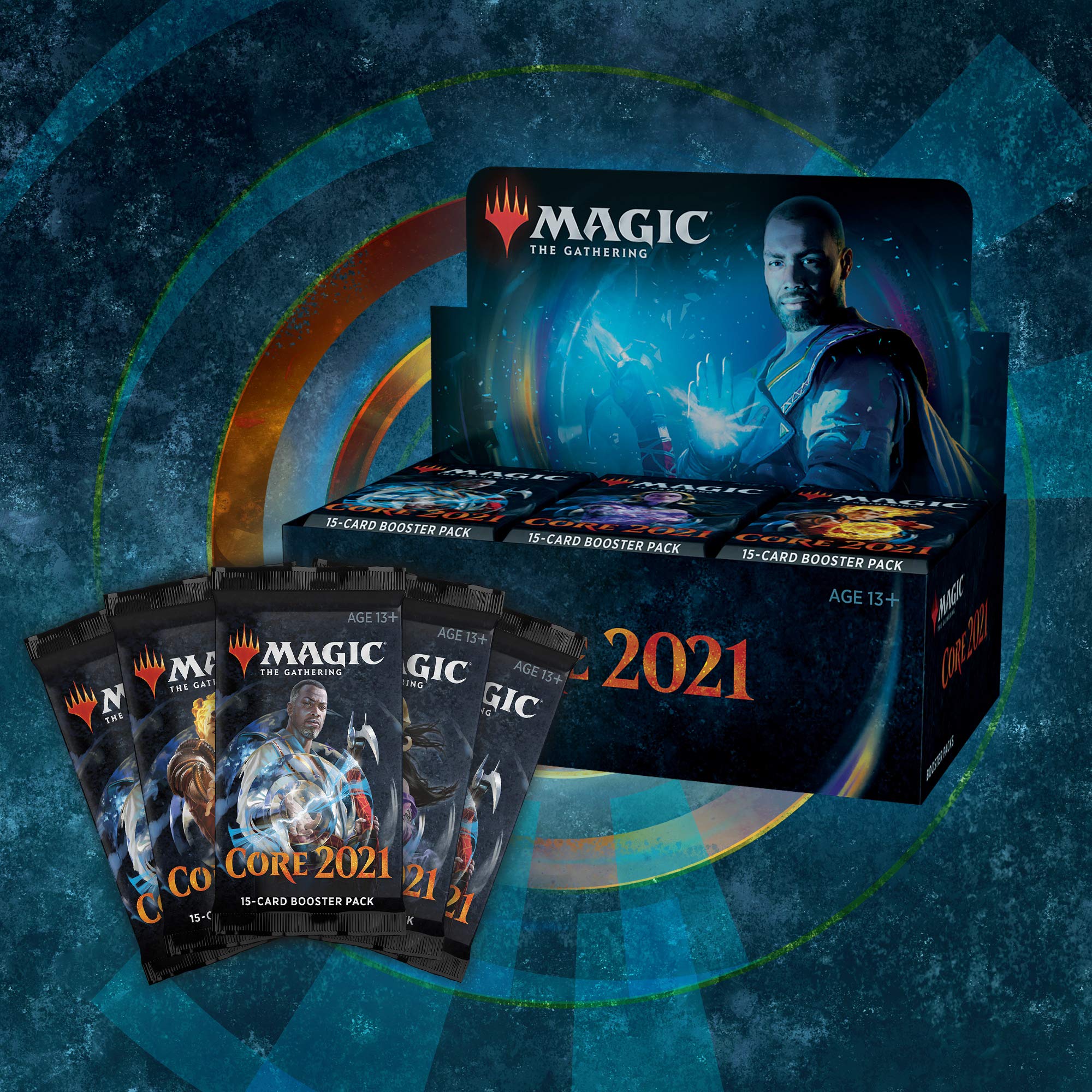 Magic: The Gathering Core Set 2021 (M21) Draft Booster Box | 36 Booster Packs (540 Cards) | Latest Set