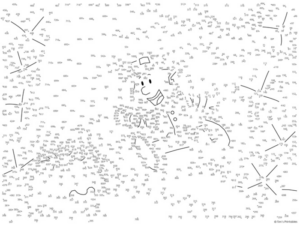 leprechaun extreme dot-to-dot / connect the dots pdf