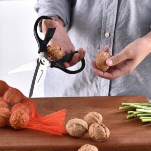 Kitchen Scissors - Come Apart Kitchen Shears for Cutting Chicken, Meat, Poultry, Seafood, Vegetable - Great Cooking Scissors Gadget