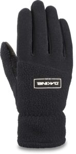 dakine transit fleece glove - black, small