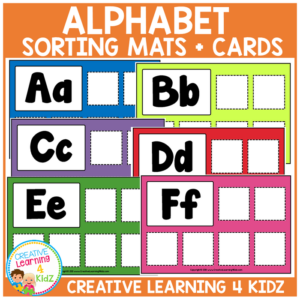 alphabet sorting mats