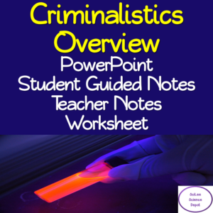 criminalistics overview no prep lesson