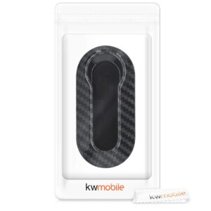 kwmobile Key Cover Compatible with Fiat Lancia - Carbon